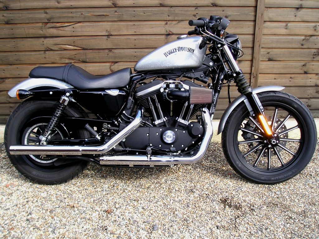 £ SOLD, Harley Davidson XL 883N Iron (600 miles, Factory custom paint, £££££s extras) 2015 65 ...